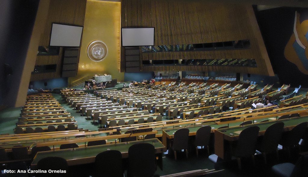 Visita à sede da ONU em Nova York