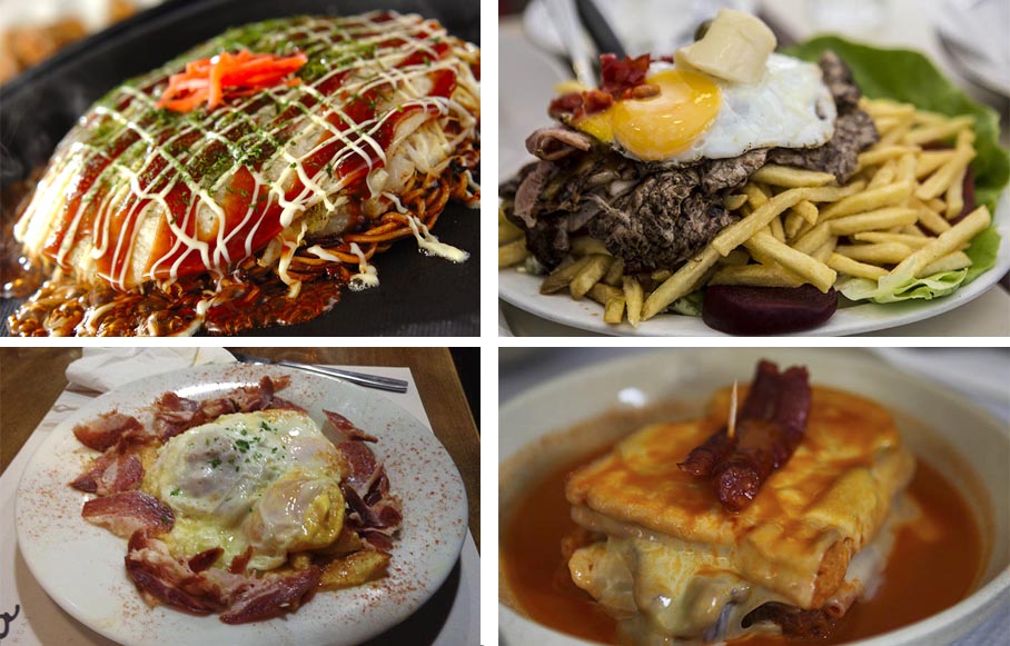 Comidas ogras e deliciosas pelo mundo