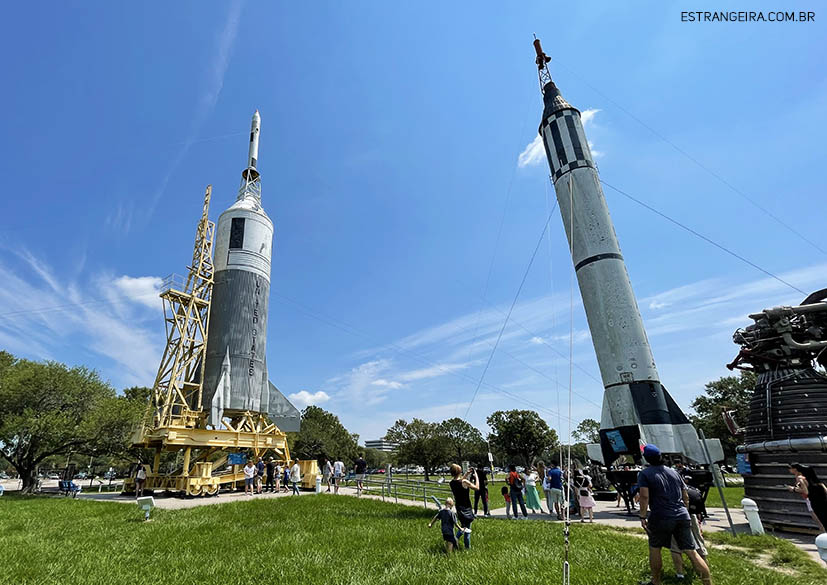 NASA e Space Center em Houston - Estrangeira